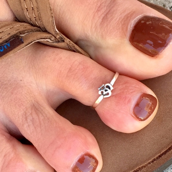 Jewelry | Om Toemidipinkie Finger Ring Solid 925 | Poshmark